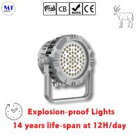 China ATEX LED Highbay Light Explosionproof UFO Zone 1 Zone 2 Dim 200W 300W 400W IP66 Ik10 Steelwork Power Plants Alcohol Oil Gas Harsh Industrial for sale