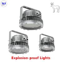 China Factory Price IP66 IK08 5 Years Warranty LED ATEX Certified Explosion Proof High Bay Light -40ºC~+55ºC Working Temp Ex Proof Light for Oil Refinery Chemical Plant for sale