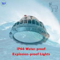China 240W LED Explosion Proof Flood Light  Atex Certified IP66 Ik08 Durable Round Robust 240W LNG Oil Gas Industrial Marine Platform Mining Chemical Industrial for sale