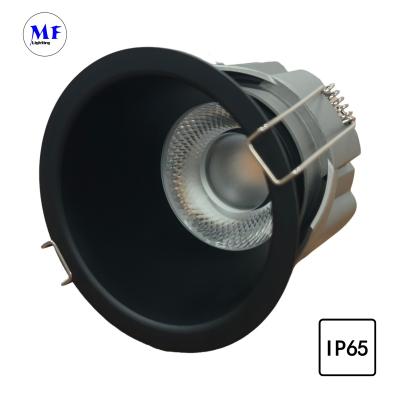 China Anti Glare COB IP65 Waterproof Power & CCT Dimmable Triac 0-10V Dali Tuya Zigbee Recessed 10W/12W/15W/20W/25W/30W Downlight Smart LED DownLight for sale
