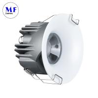 China Commercial IP65 LED Downlight 100lm/W CRI80/90 AC100-277V Dali-2 Triac 0-10V Dimmable Multi-Color Reflector Recessed Down Light for sale