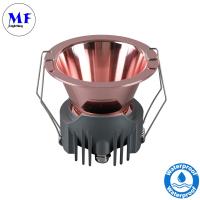 China Factory Price IP65 Waterproof Triac 0-10V Dali Dimmable CCT Adjustable 10W 12W 18W 20W 25W 30W100lm/W Various Metallic Color Reflector Recessed LED Down Light for sale