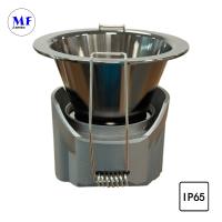 China Factory Price IP65 Waterproof Triac 0-10V Dali Dimmable CCT Adjustable 10W 12W 18W 20W 25W 30W100lm/W Various Metallic Color Reflector Recessed LED Down Light for sale