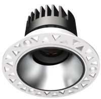 China Die-Cast Aluminum Trimless Recessed LED Spot Down Light, Eye-Protection Down Light, 8°-55° 2700K-6000K CCT Adjustable LED Down Light for Commercial Use for sale