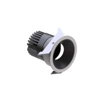 China Recessed Anti-Glare LED Spot Light, IP20 Aluminum 20W 1700lm Tunable Cabochon LED Down Light, Ceiling Downlights for Exhibition Hall Project for sale