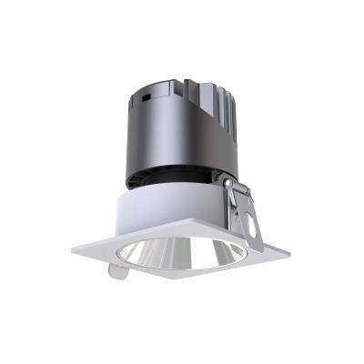 China Direct Factory Supply IP22 Square LED Down Light Dali Dt6 Dt8 Dali-2 Triac 0-10V Dimming Office Spot Light for sale