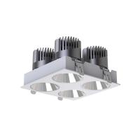 China IP20 Frameless Four-Head Anti-Glare Dimmable LED Down Light Support Triac 0-10V Dali-2 Dt6 Dt8 Spot Light for sale