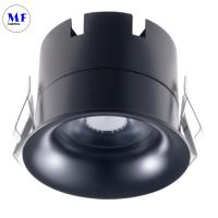 China Cabochon Frameless Recessed LED Spot Downlight 5W Triac 0-10V Dali-2 Dali Dt8 Dimmable 100lm/W CRI90 AC100-277VAC Anti-Glare CCT Adjustable LED Down Light for sale