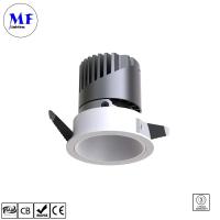 China 30W Triac /0-10/Dali-2 Dimmable CRI90 100lm/W LED Spot Downlight Beam Angle 8°/15°/24°/38°/55° Optional Recessed Anti-Glare Vspring Clip LED Down Light for sale