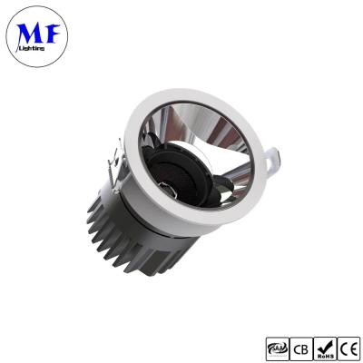 China 25W Triac /0-10/Dali-2 Dimmable CRI90 100lm/W LED Spot Downlight Beam Angle Optional 3 Year Warranty Recessed Anti-Glare Spring Clip LED Down Light for Hotel for sale