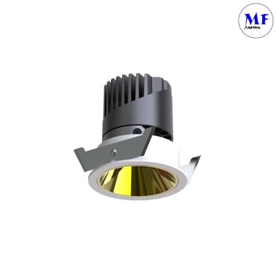 China Angle Adjustable Recessed 7W 10W 12W 15W 20W 25W 30W 55mm-95mm IP44 Indoor Downlight Smart CCT Power Dimmable Dimming Tunable Room Hotel Spot LED Down Light for sale