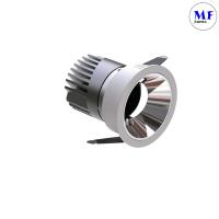 China Angle Adjustable Recessed 7W 10W 12W 15W 20W 25W 30W 55mm-95mm IP44 Indoor Downlight Smart CCT Power Dimmable Dimming Tunable Room Hotel Spot LED Down Light for sale