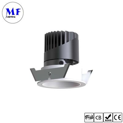 China 7W Triac /0-10/Dali-2 Dimmable Beam Angle Optional LED Spot Downlight CRI90 100lm/W 3 Year Warranty Recessed Anti-Glare Spring Clip LED Down Light for Hotel for sale