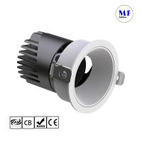 China Factory Price No Glare Alu. 7W 10W 12W 15W 100lm/W Ik07 Cozy Recessed Living Room Commercial Residential Home Hotel Spotlight High Feet Round LED Down Light for sale