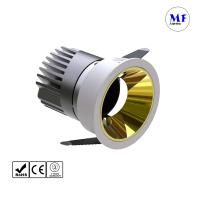 China Factory Price No Glare Alu. 7W 10W 12W 15W 100lm/W Ik07 Cozy Recessed Living Room Commercial Residential Home Hotel Spotlight High Feet Round LED Down Light for sale