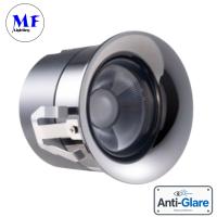 China Factory Price Dimmable 3W 5W 7W 10W 12W 15W Various Metallic Color Reflector Bathroom Frameless Recessed Anti-Glare Spot LED Down Light for sale