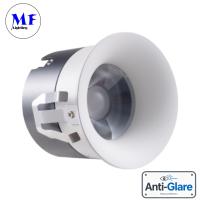 China Factory Price Dimmable 3W 5W 7W 10W 12W 15W Various Metallic Color Reflector Bathroom Frameless Recessed Anti-Glare Spot LED Down Light for sale