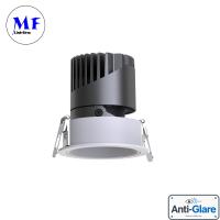 China Factory Price Dimmable Spring Clip 20W 25W 30W Various Metallic Color Reflector Bathroom Frameless Recessed Anti-Glare Spot LED Down Light for sale