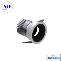 China Factory Price Anti-Glare Dimmable V Spring Clip 20W 25W 30W Various Metallic Color Reflector Bathroom Frameless Recessed Anti-Glare Spot LED Down Light for sale