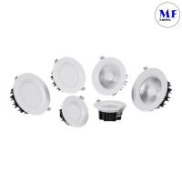 China Spot SMD Recessed Smart CCT Power Adjustable Dimming DALI 0-10V Triac 120° White IP40 Downlight 5W/7W/10W/12W/15W/20W/25W/30W/35W/40W/45W/50W LED Down Light for sale