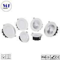 China 5W CRI90 100lm/W Wide Beam Angle 120° Triac /0-10V/Dali-2/Tuya Zigbee Dimmable LED Spot Downlight Recessed Anti-Glare SMD LED Down Light for Commercial Places for sale