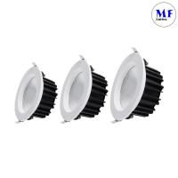 China Aluminum 60 Degree Triac 0-10V Dali Smart Dimming Dimmable CCT Adjustable 5W/7W/10W/12W/15W/20W/25W/30W/35W/40W/45W/50W Downlight Recessed COB LED Down Light for sale