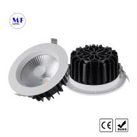 China Factory Price COB LED Recessed Downlight 30W Triac 0-10V Dali-2 Dt6 Dt8 Dimmable Tuya Zigbee Tuya WiFi Smart Control Ugr<19 Die-Cast Aluminum Ceiling Down Light for sale