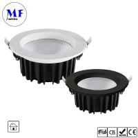 China 15W Triac /0-10V/Dali-2/Tuya Zigbee Dimmable 100lm/W LED Spot Downlight Beam Angle 60° Recessed Anti-Glare COB LED Down Light for Commercial and Housing Places for sale