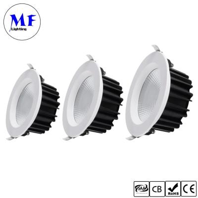 China 5W CRI90 100lm/W Triac /0-10V/Dali-2/Tuya Zigbee Dimmable LED Spot Downlight Beam Angle 60° Recessed Anti-Glare COB LED Down Light for Commercial Places for sale