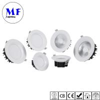 China Factory Price IP40 CCT Tunnable Recessed SMD LED Downlight 20W 25W 50W Dimmable Anti Glare Ceiling Down Light with Milky PC Diffuser for Home Showroom for sale