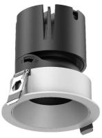 China Anti-Glare COB Recessed LED Spot Downlight Optical Lens,15-55° Beam Angle,0-30° Adjustable Illumination,110Vac 5CCT DIP & 200-240VAC Dimmable Recessed Spotlight for sale
