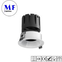 China Anti-Glare Ultra-Low UGR<3 Tiltable Recessed Down Light LED Ceiling Spot Downlight 7W 10W 15W 20W 25W Power Dimmable DIP 5CCT Adjustable for sale