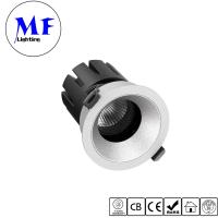China Anti-Glare Ultra-Low UGR<3 Tiltable Recessed Down Light LED Ceiling Spot Downlight 7W 10W 15W 20W 25W Power Dimmable DIP 5CCT Adjustable for sale