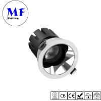 China Anti-Glare Ultra-Low UGR<3 Tiltable Recessed Down Light LED Ceiling Spot Downlight 7W 10W 15W 20W 25W Power Dimmable DIP 5CCT Adjustable for sale