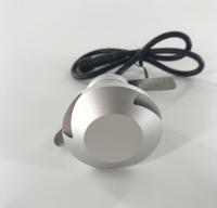 China 3 Watt LED Outdoor Landscape Lighting / LED Buried Lights 2700K 4000K Silver Finished Body Color for sale