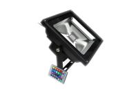 China High Lumen 5950Lm Waterproof LED Flood Light 70W Silver Grey / Black for sale
