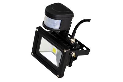 China IP54 10W Sensor LED Flood Light , Epistar Chip High Brightness COB LEDs 770LM for sale