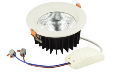 China Dimmable 40W COB LED Down Light 3500LM AC 85V - 277V 3 Years Warranty for sale