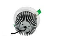 China Dimmable 4000Lm 51W Bridgelux COB LED Down Light With Opal Reflector for sale