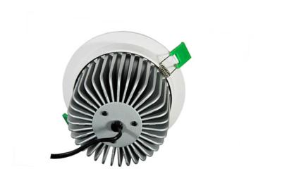 China Dimmable 4000Lm 51W Bridgelux COB LED Down Light With Opal Reflector for sale