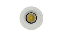 China 10W 18 Degree 5 Years Warranty COB Dimmable LED Down Lights With TUV - CE / RoHS Certificate for sale