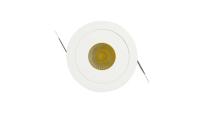 China Input AC 85 - 277VAC 10W Small COB Dimmable LED Down Lights CRI 80 For Living Lighting for sale
