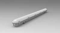 China 1200mm 1500mm 24W 36W 48W 54W IP65 Triproof LED Light Surface Mounted With Opal Diffuser for sale