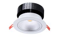 China Bright CRI80 Downlight COB Led 30w UGR19 PF0.92 60 Degree Beam Angle for sale
