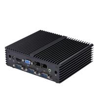 China Aluminum Alloy Fanless Industrial PC Intel N2920 Quad Core 4 RS232 155x127x48mm for sale
