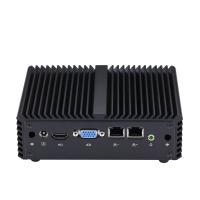 China Micro Celeron Mini PC Intel J1900 Fanless Mini PC Dual LAN 1 RS232 for sale