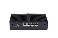 China Fanless Mini PC Firewall Intel J3455 Quad Core 4 Gigabit LAN 1600MHz for sale