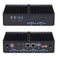 China Fanless Rugged Industrial Mini PC Intel Core i5 4200U 6 COM Dual LAN 15W TDP for sale