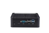 China Industrial Mini PC Intel Core i5 7200U Dual LAN 4 COM Dual HDMI Fanless Rugged Computer for sale