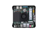 China Celeron 3865U Compact Industrial Pc 4 RS232 COM Dual HDMI Mini Industrial Computer for sale
